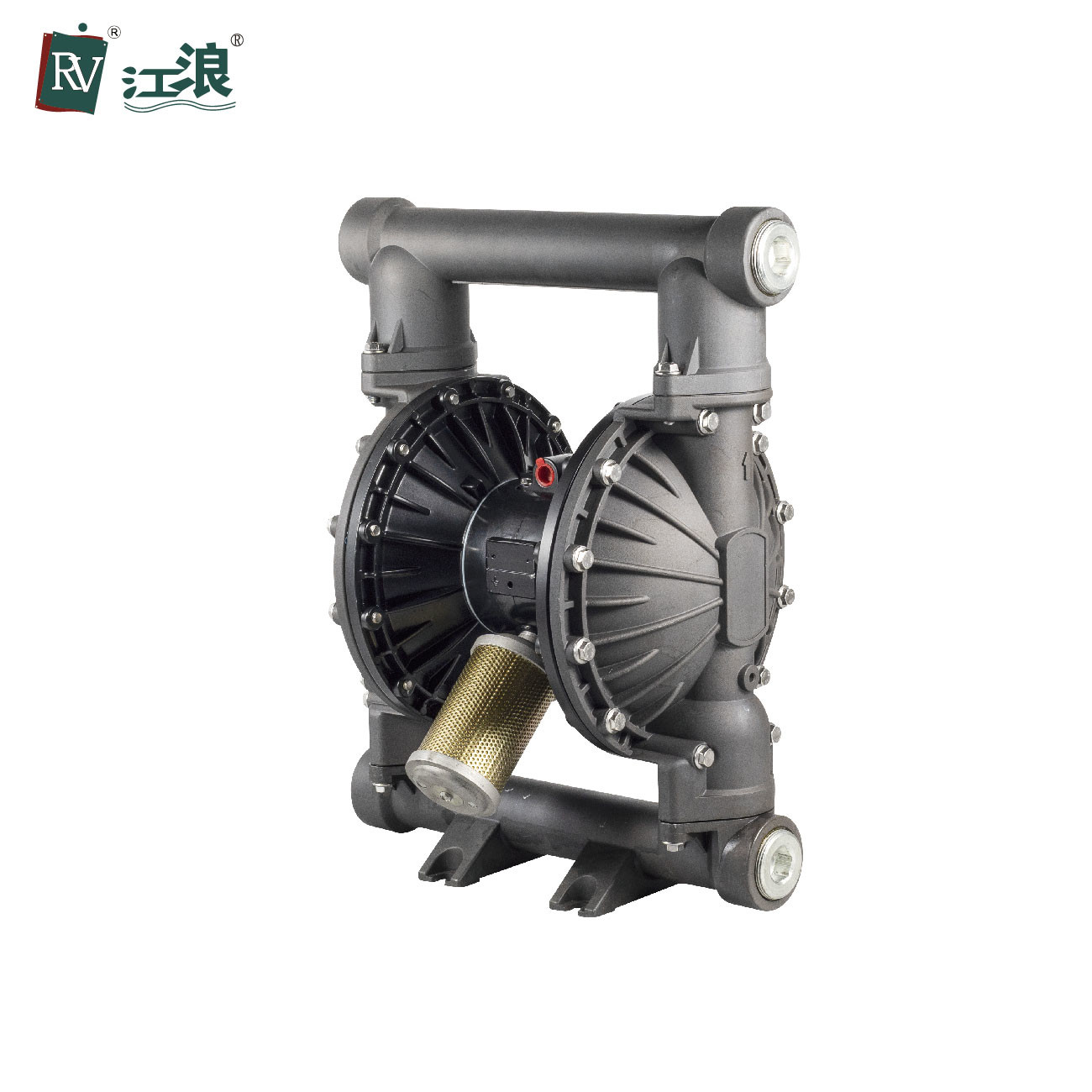 2 Inch Aluminum Pneumatic Diaphragm Pump High Flow Paint Transfer
