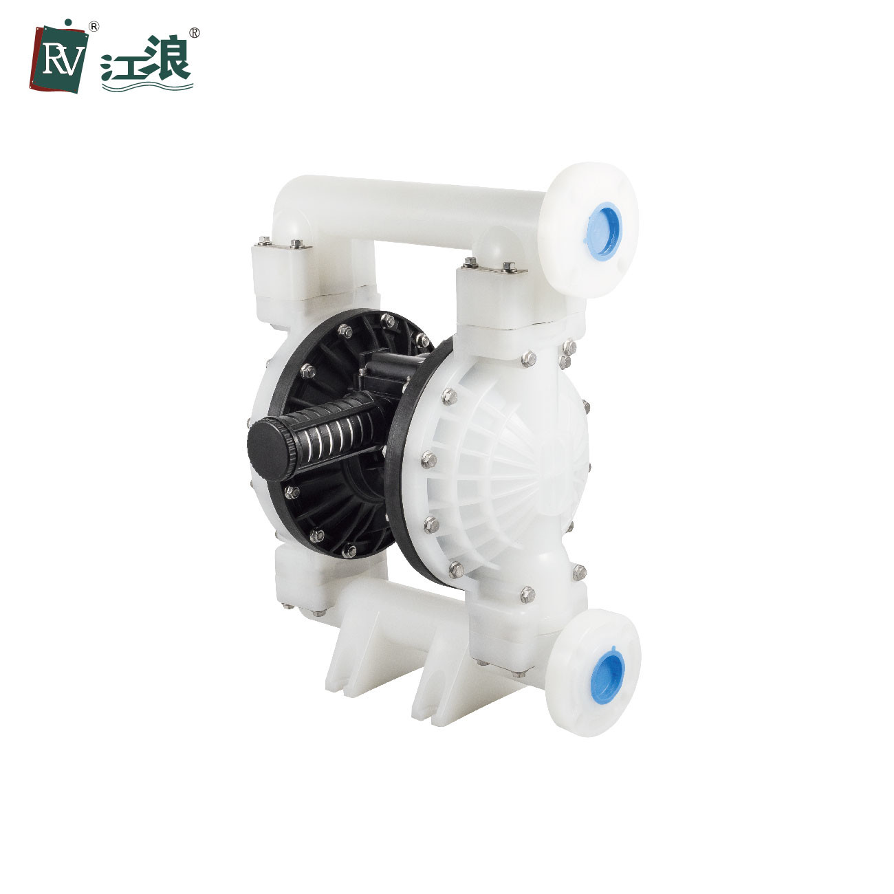 2 Inch Polypropylene Pneumatic Diaphragm Pump Acid Transfer 570 Liter ...