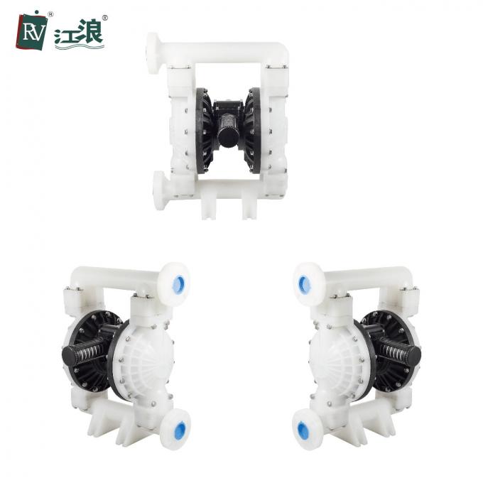 2" Plastic Diaphragm Pump High Pressure For Hydrochloric Acid HCI Pneumatic